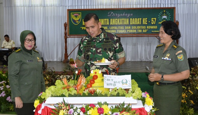 Syukuran Hut Ke-57 Kowad Berlangsung Sederhana - divianews.com